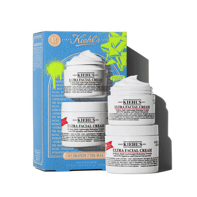 Hydration 2 The Max - Ultra Facial Cream Gift Set - Kiehl's New Zealand